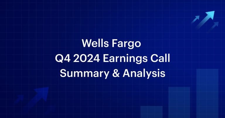 Wells Fargo Q4 2024 Earnings Call: Summary & Analysis - Danelfin Blog